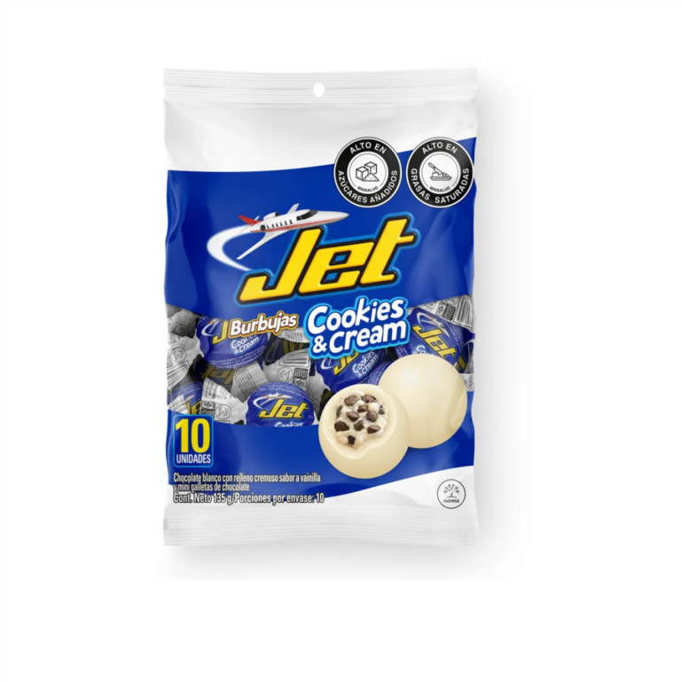 Burbujas Jet Cookies x 10 unid - Multidulces