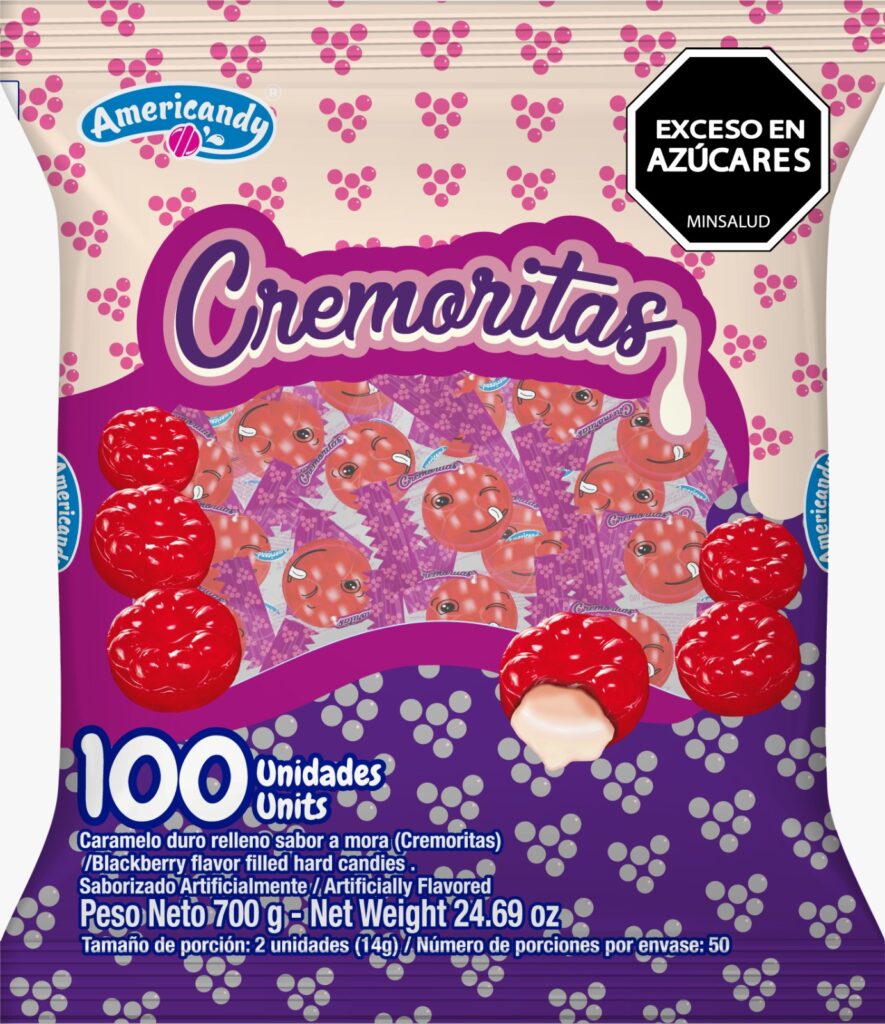 Cremoritas x 100 unid - Multidulces