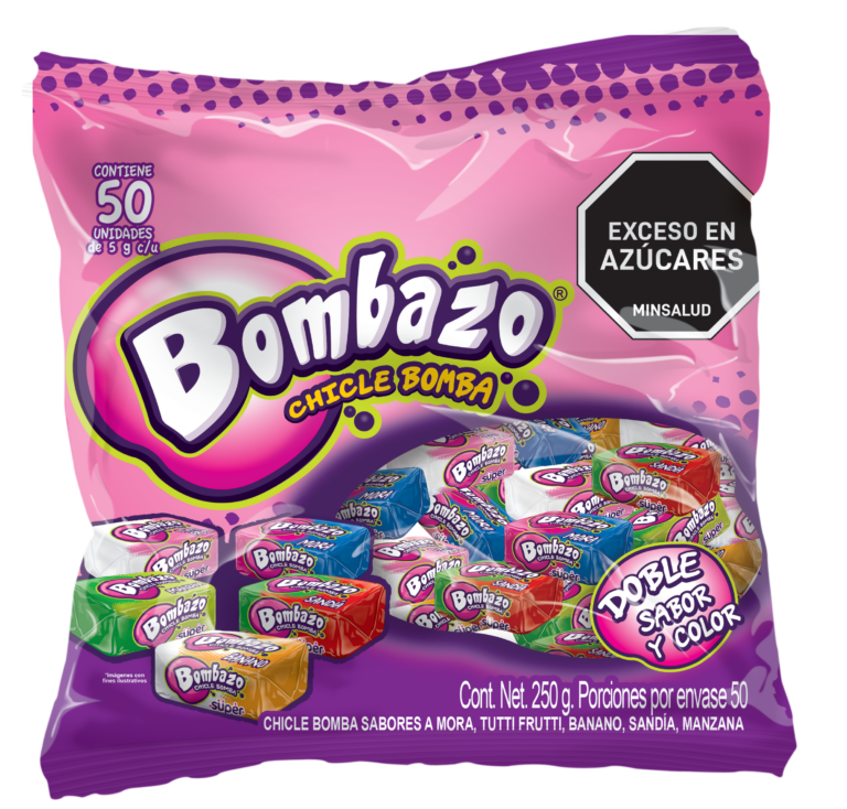 Chicle Bombazo x 50 unid - Multidulces