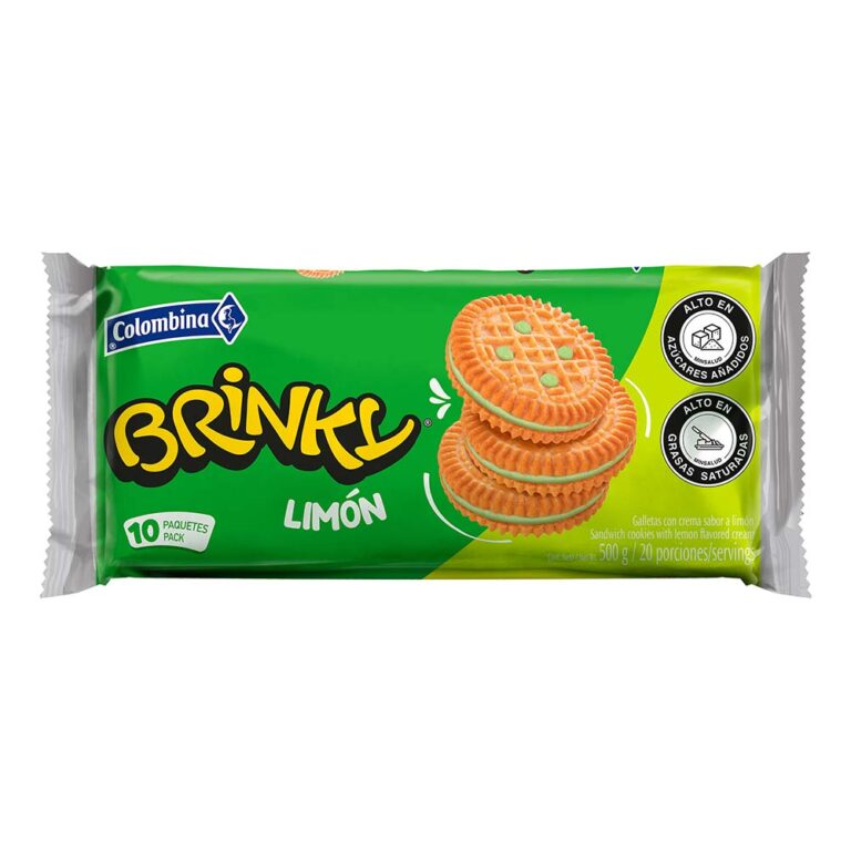 Brinky Limon x 10 unid - Multidulces