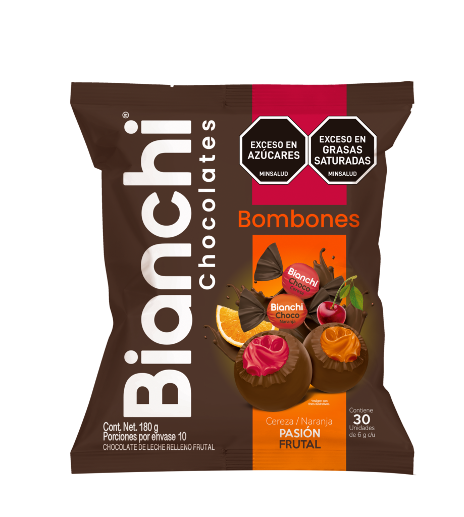 Bianchi Chocobombones Pasion Frutal x 30 unid - Multidulces