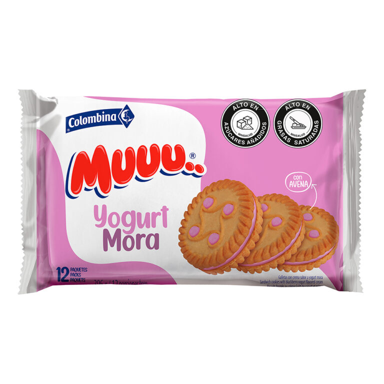 Muuu Cremada Mora x 12 unid - Multidulces