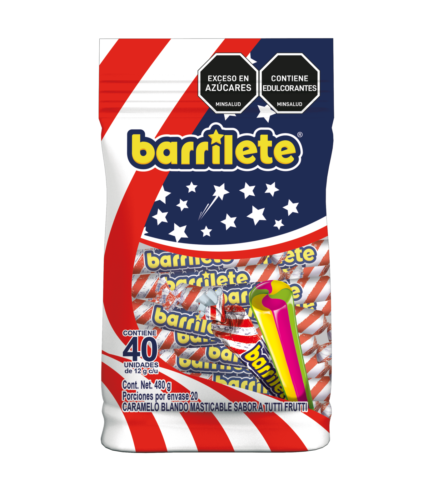 Barrilete x 40 unid - Multidulces