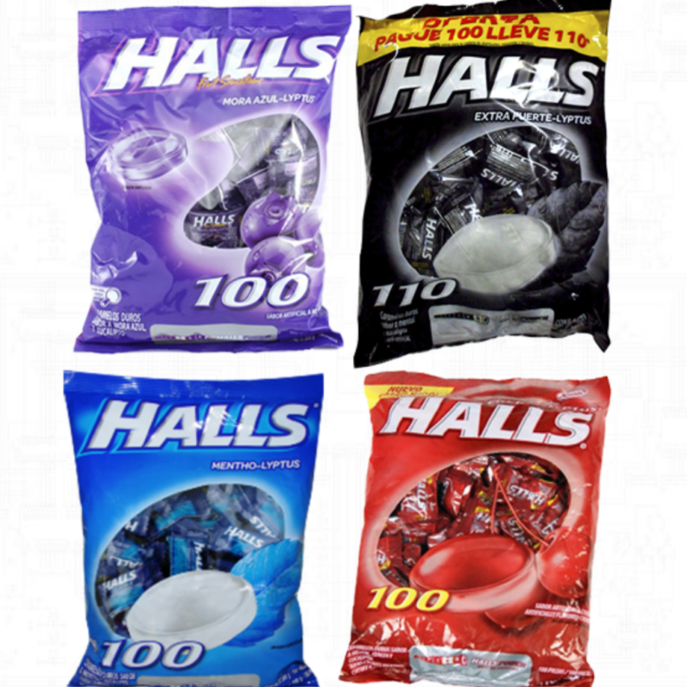 Halls Pepa Surtido x 100 unid - Multidulces