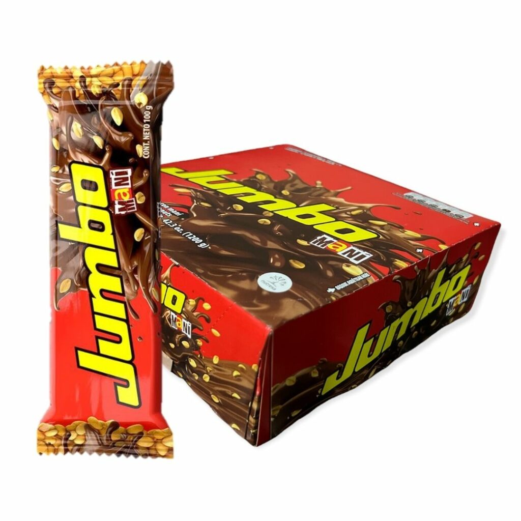Chocolatina jumbo 90gr X 12 Unid - Multidulces