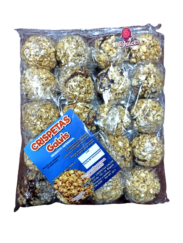 Crispetas x 20 Unid - Multidulces