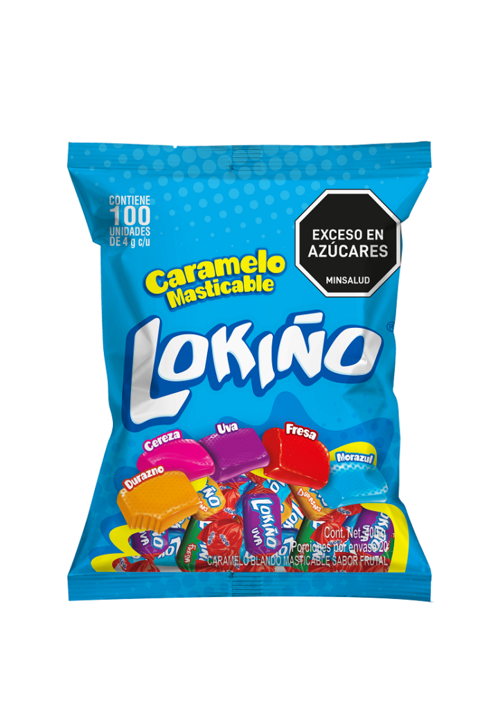 Lokiño Caramelo X 100 Unid - Multidulces