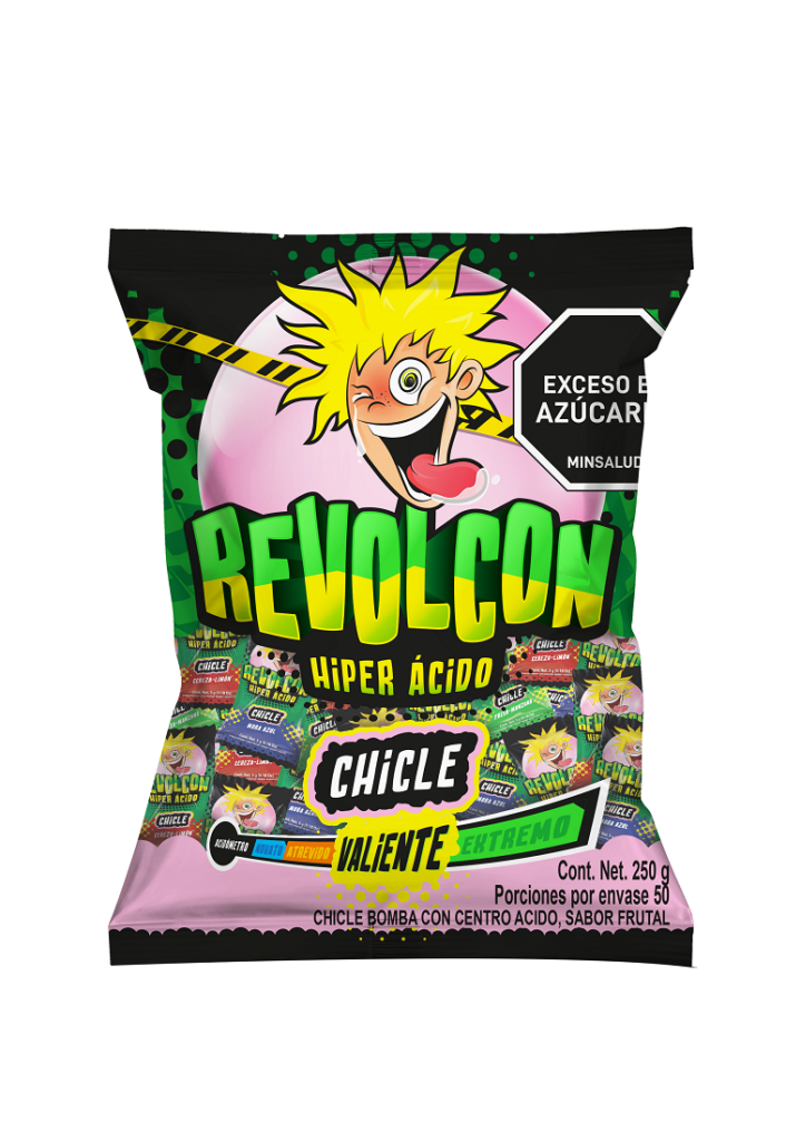 Revolcon Chicle x 50 Unid - Multidulces