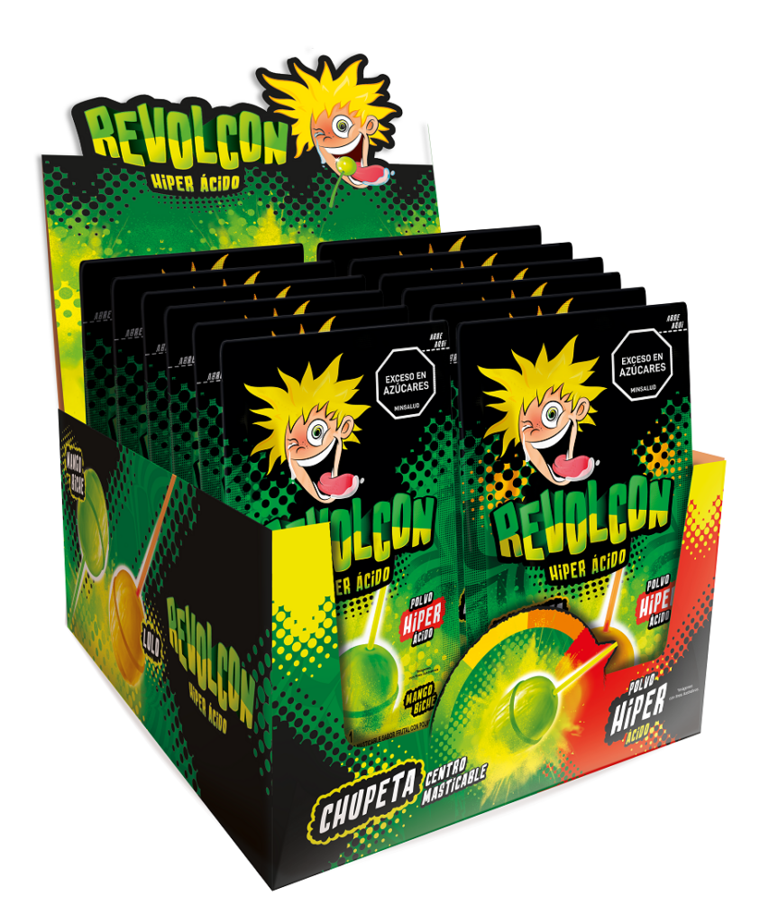 Revolcon Chupeta X 12 Unid - Multidulces