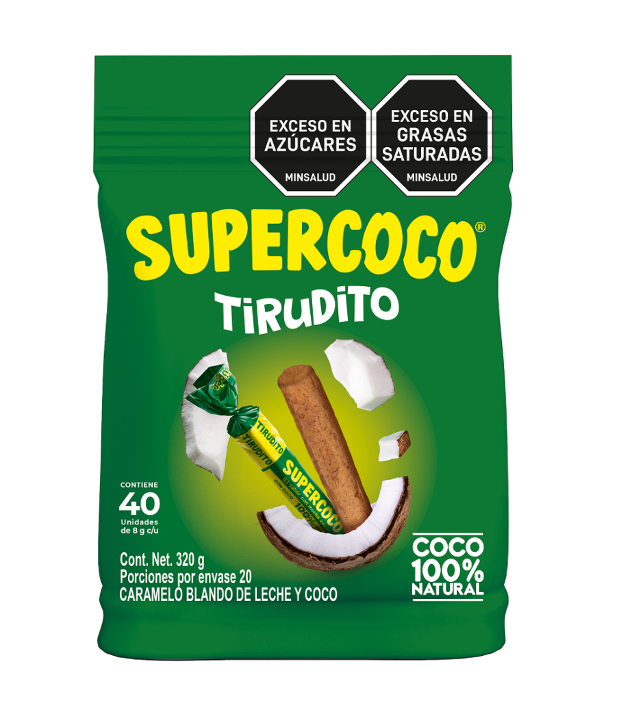 Supercoco Tirudito X 40 Unid - Multidulces