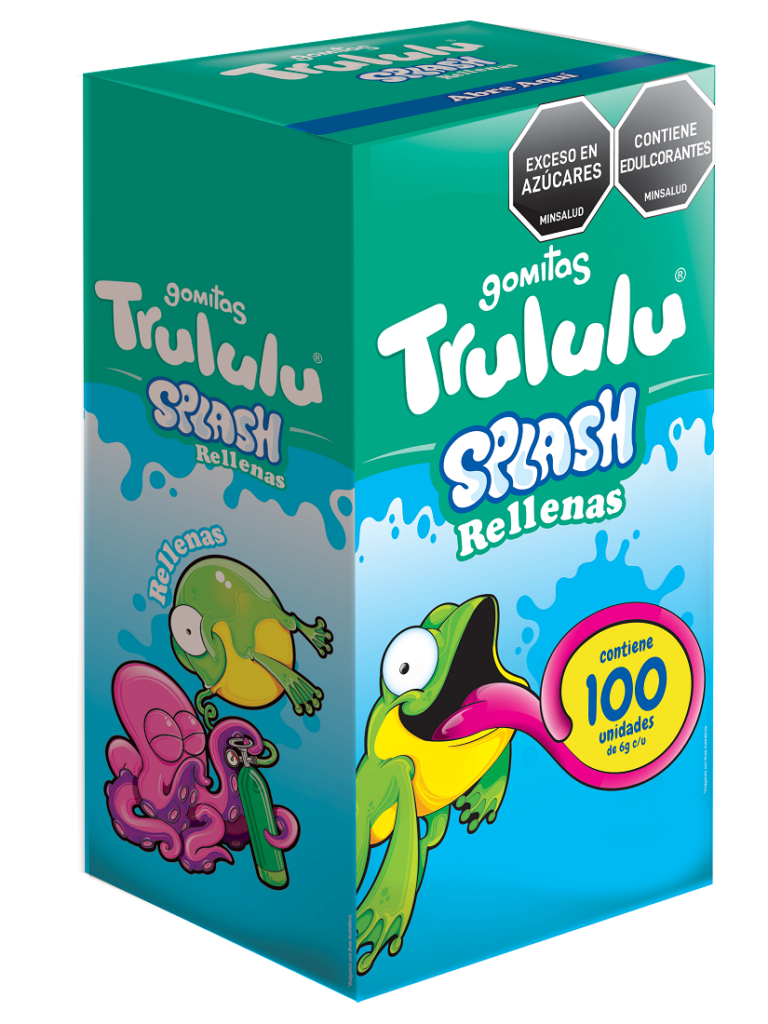 Trululu Splash X 100 Unid - Multidulces