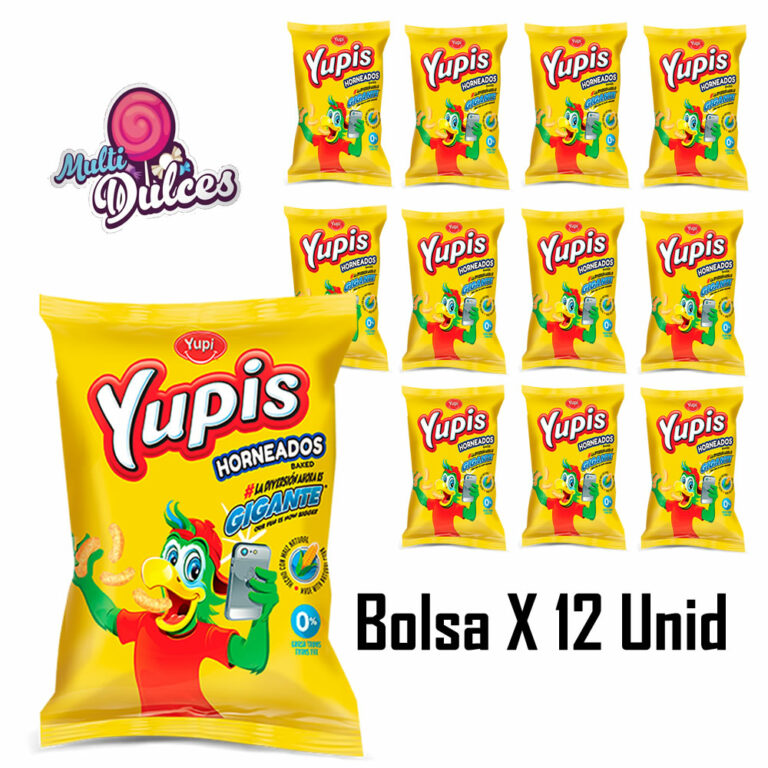 Yupis Saladitos x 12 Unid - Multidulces
