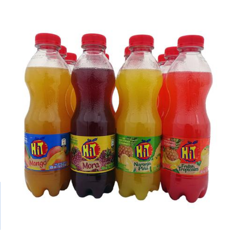 Jugo Hit 500ml x 12 Unid Surtido - Multidulces