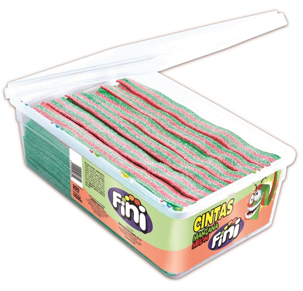 Fini Cintas Manzana Melon x 260 unid - Multidulces
