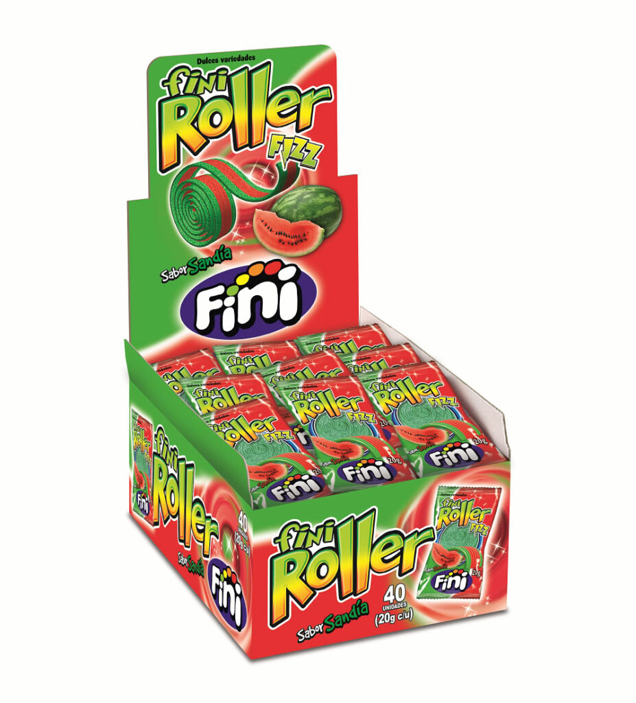 Fini Roller Sandia X 40 Unid - Multidulces