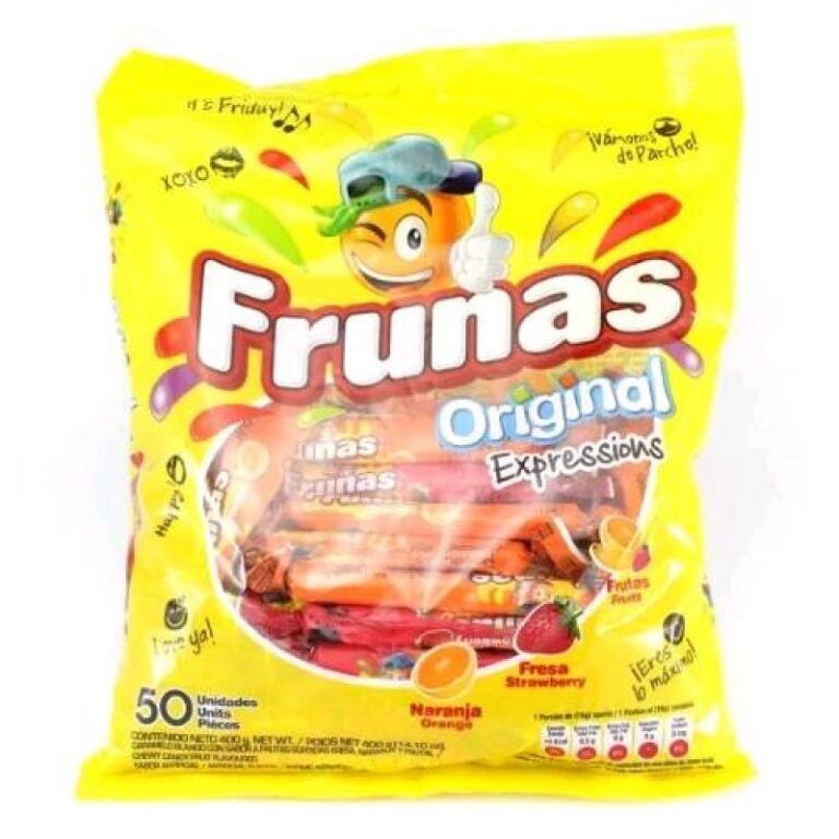 Frunas Barra x 50 unid - Multidulces