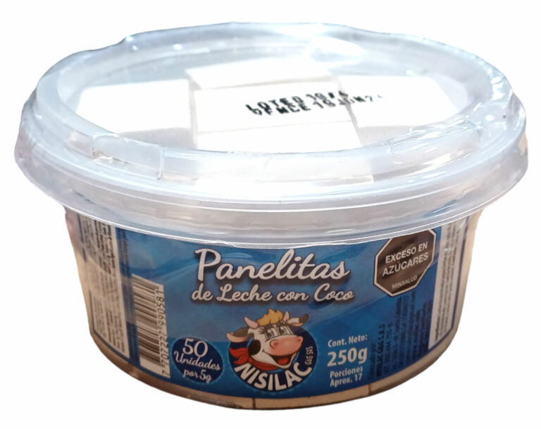 Panelitas De Leche y Coco X 50 Unid - Multidulces