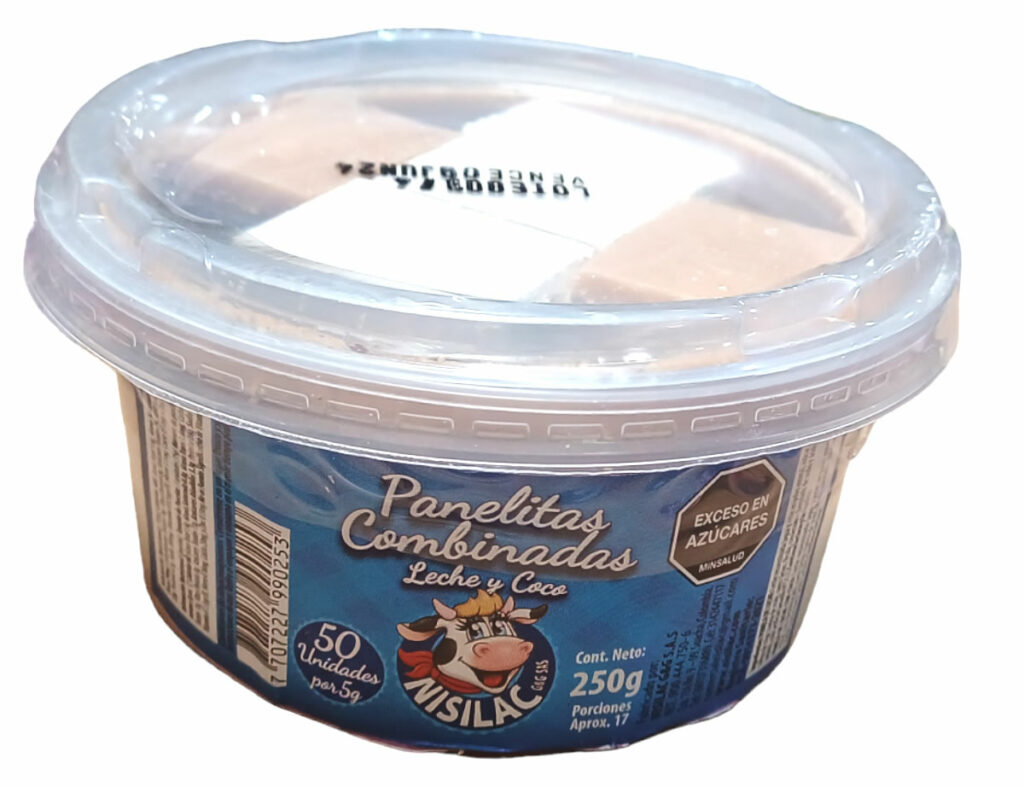 Panelitas De Leche y Coco X 50 Unid - Multidulces