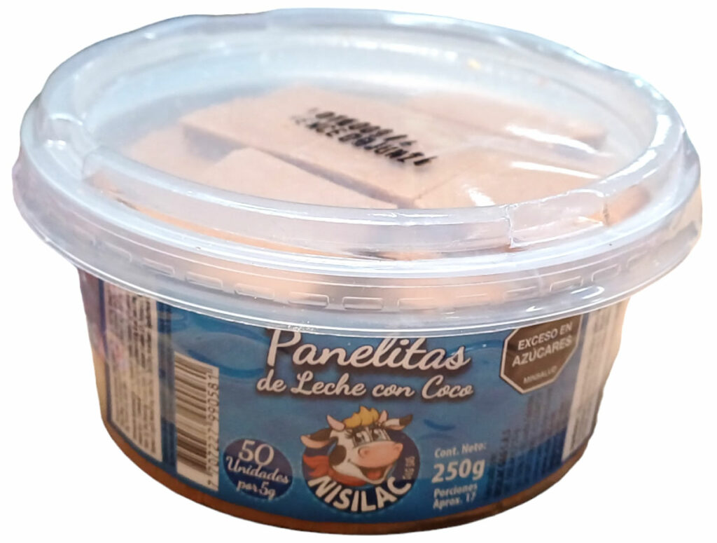 Panelitas De Leche y Coco X 50 Unid - Multidulces