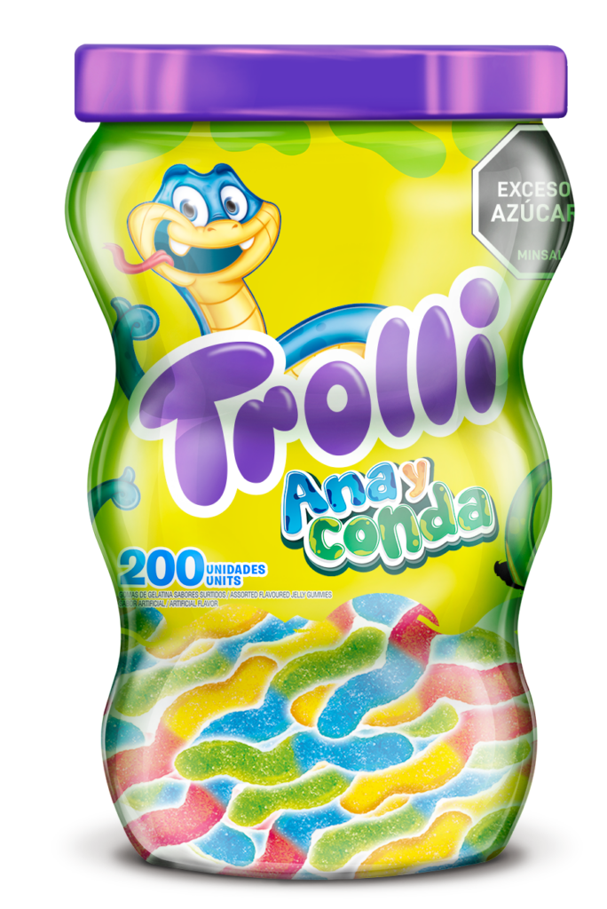 Trolli Anaconda Jarra x 200 Unid - Multidulces