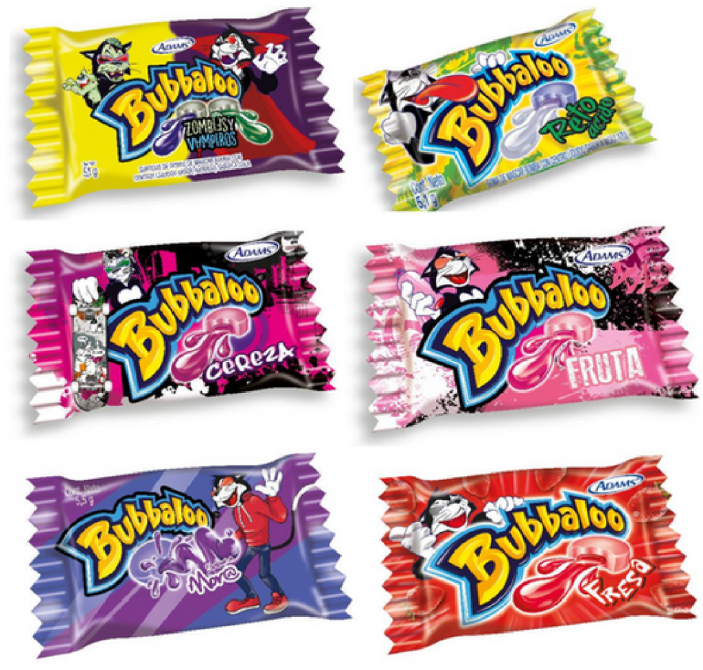 Bubbaloo Surtido x 47 Unid - Multidulces