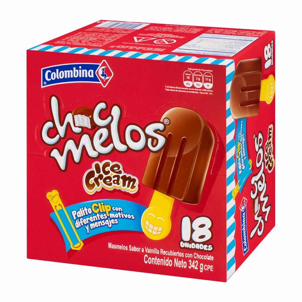 Chocmelos Ice Cream X 18 Unid - Multidulces